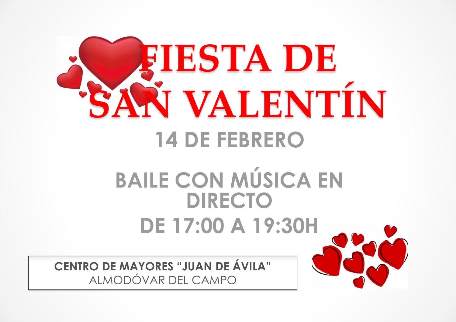 FIESTA DE SAN VALENTIN - Red de Centros de Mayores de Castilla-La Mancha