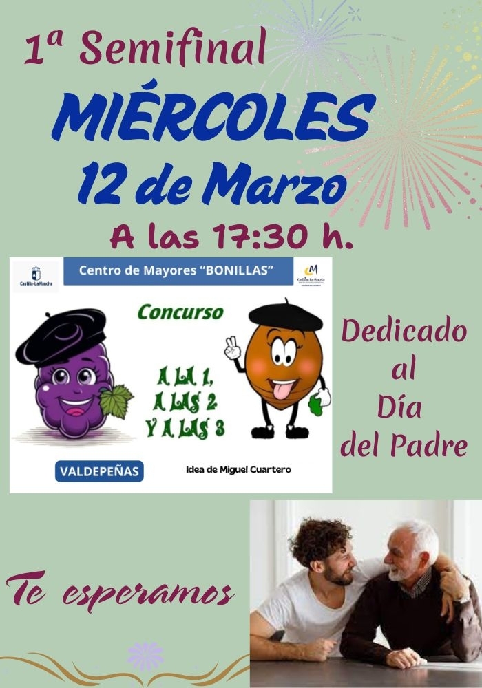 1ª SEMIFINAL "A la 1, a las 2 , a las 3"- 3ª temporada 2024-25 - 12 ...